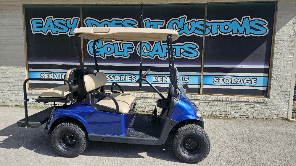 GAS EZGO RXV - Blue *SOLD* – Easy Does It Customs LLC