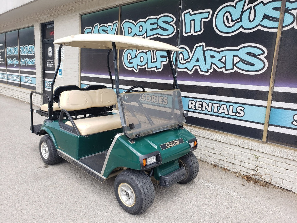 Gas Club Car DS Golf Cart with lights and rear seat *SOLD* – Easy Does ...