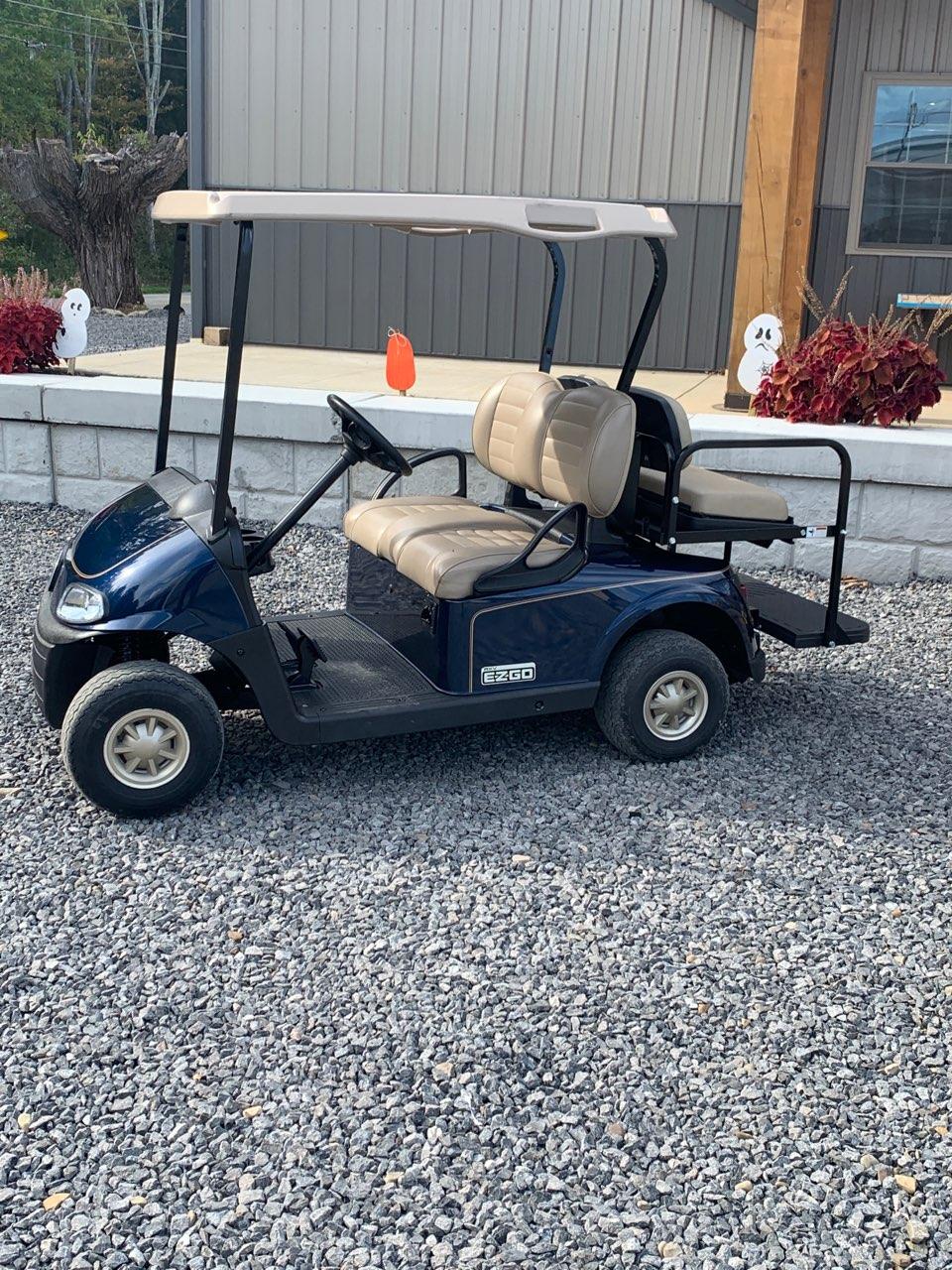 2018 EZGO RXV - Electric Golf Cart w/ Blue Body *SOLD* – Easy Does It ...